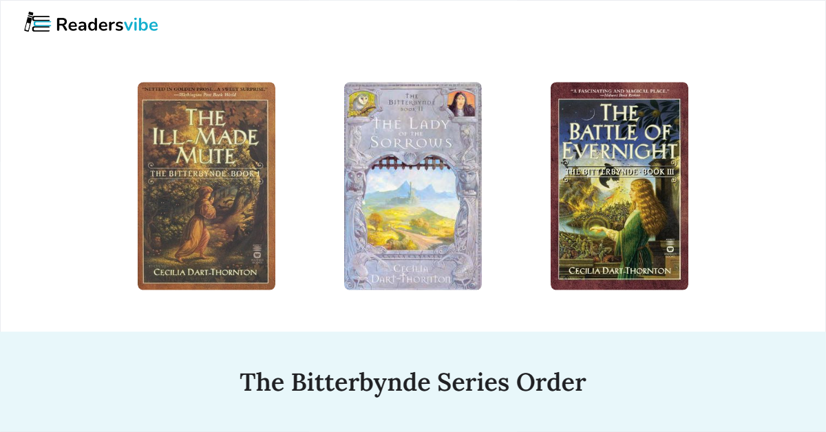The Bitterbynde Book Series In Order (3 Books)