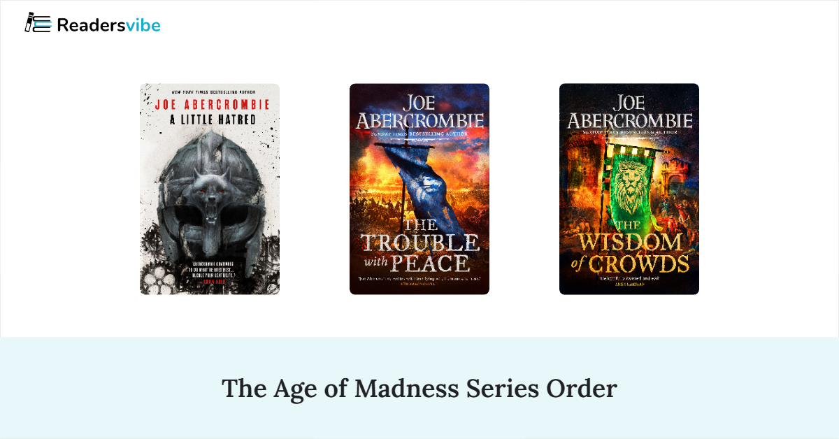 The Age of Madness Book Series In Order (3 Books)