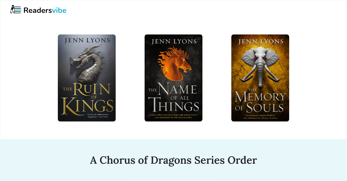 A Chorus of Dragons Book Series In Order (5 Books)