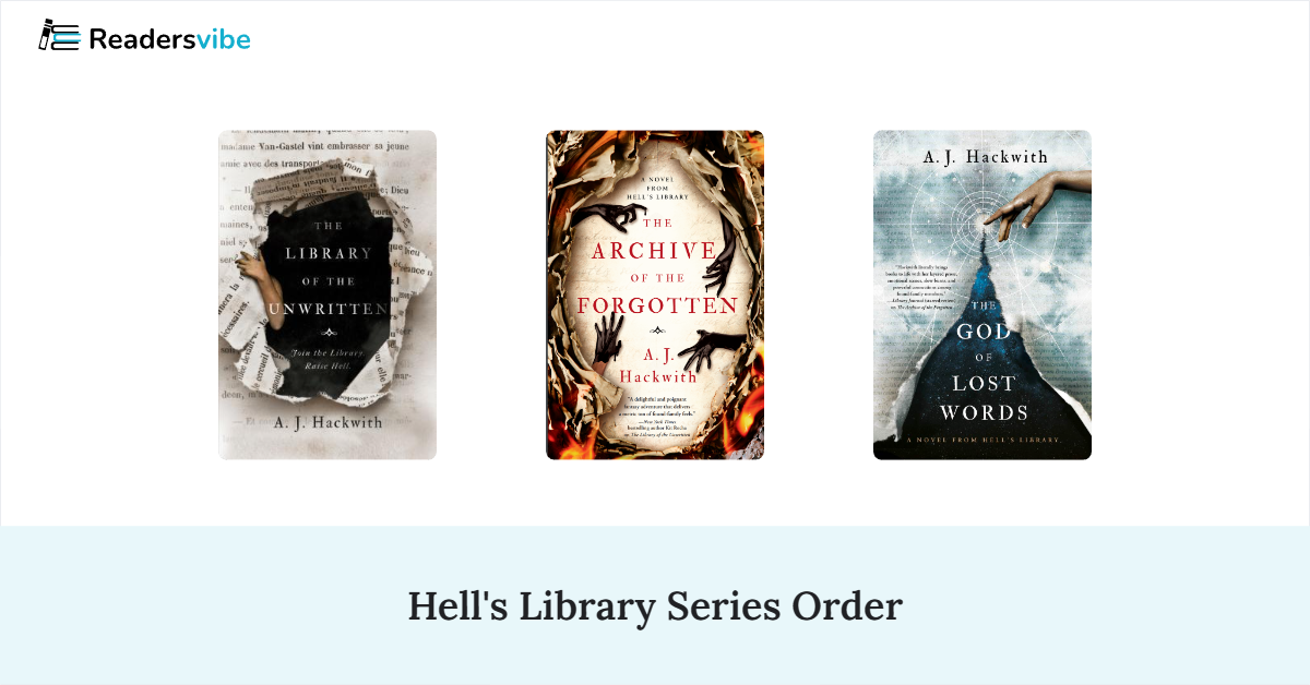 Hell's Library Book Series In Order (4 Books)