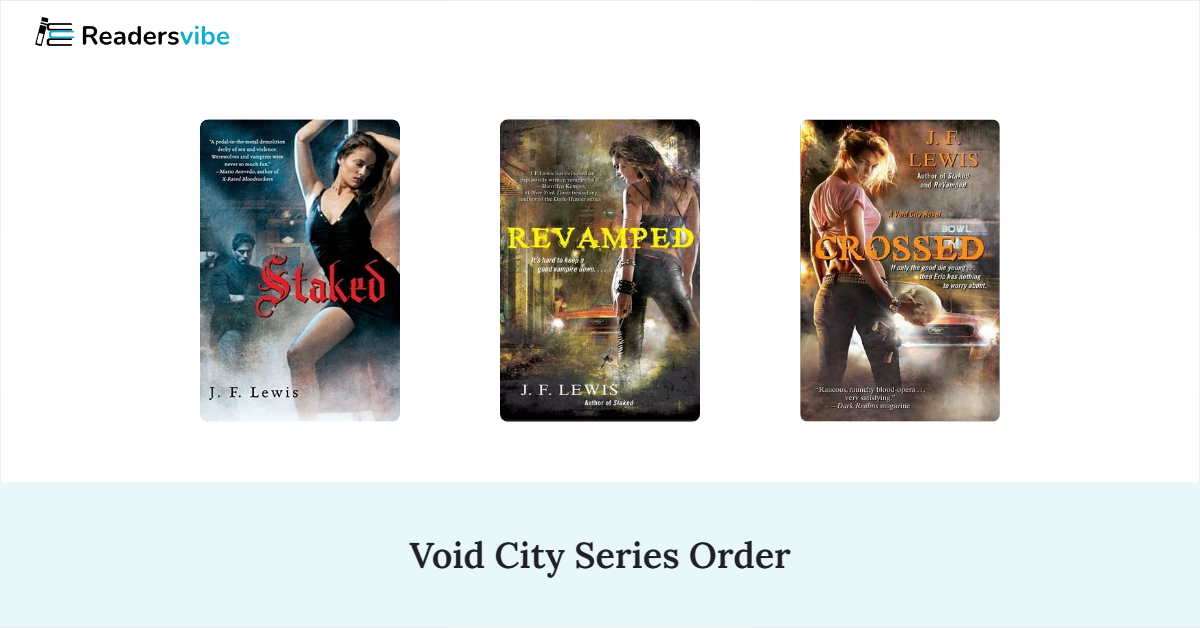 Void City Book Series In Order (4 Books)
