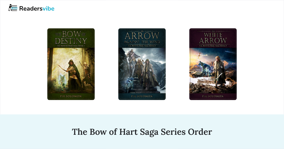 The Bow of Hart Saga Book Series In Order (3 Books)