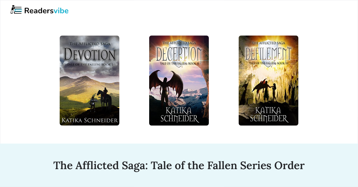 The Afflicted Saga: Tale of the Fallen Book Series In Order (3 Books)