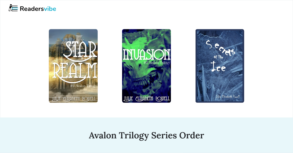 Avalon Trilogy Book Series In Order (3 Books)