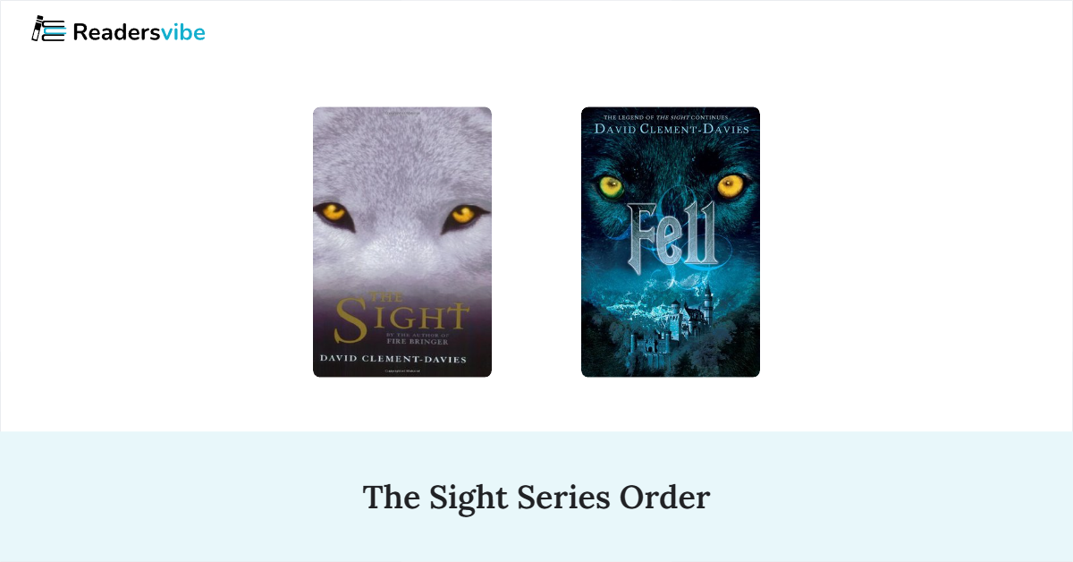 The Sight Book Series In Order (2 Books)
