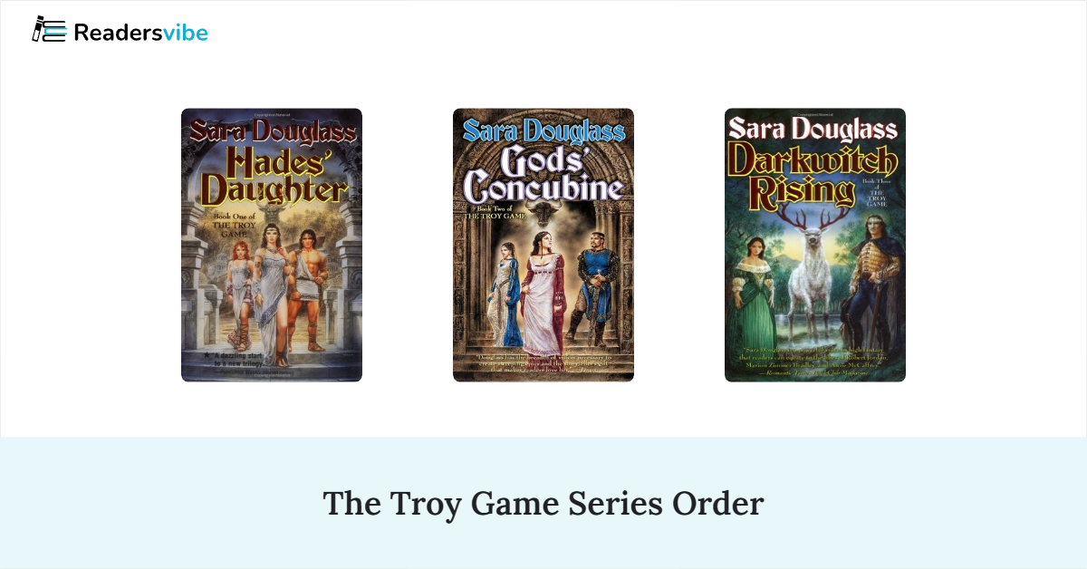 The Troy Game Book Series In Order (4 Books)