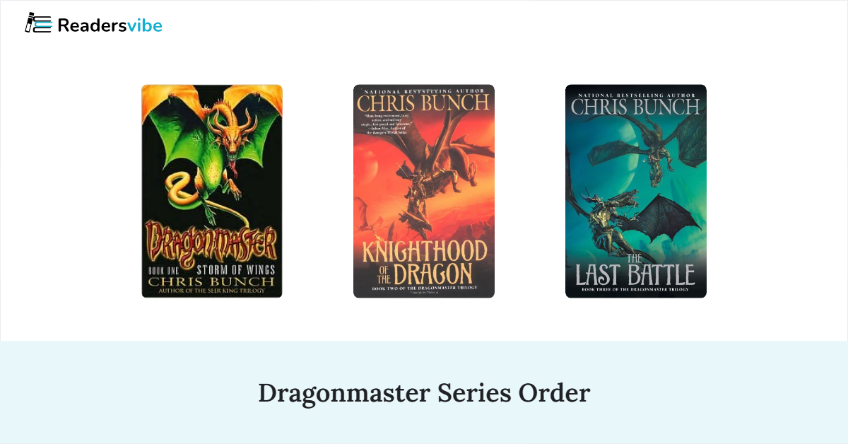 Dragonmaster Book Series In Order (3 Books)