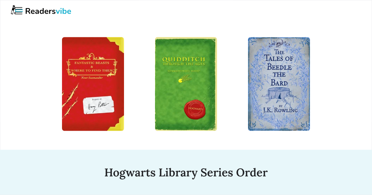 Hogwarts Library Book Series In Order (3 Books)