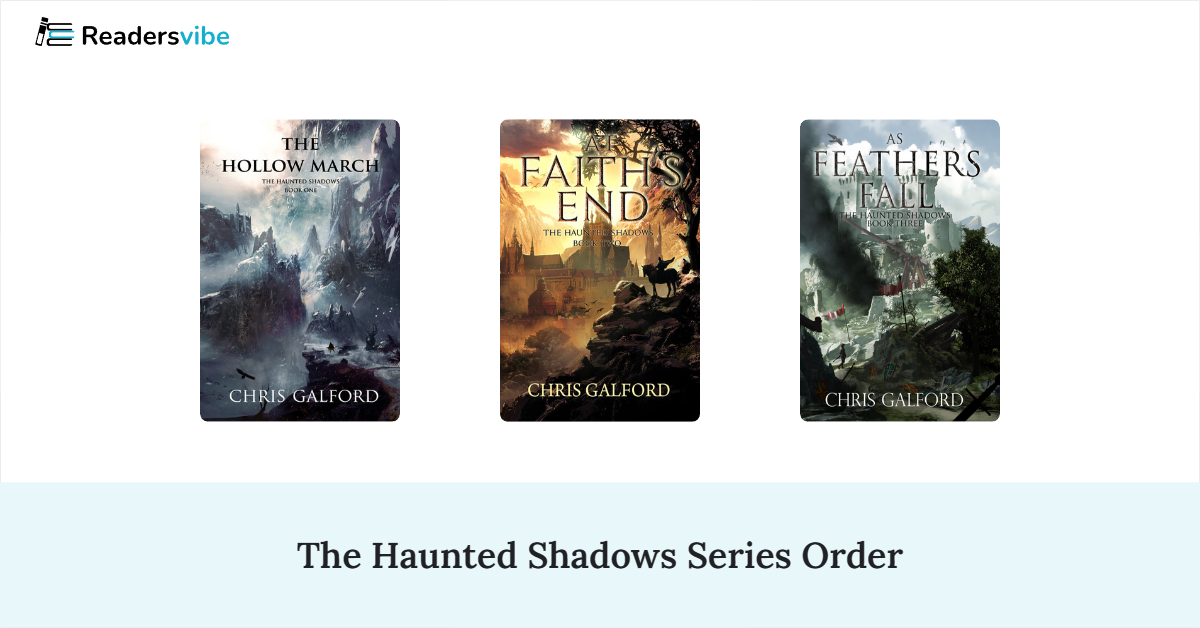 The Haunted Shadows Book Series In Order (3 Books)