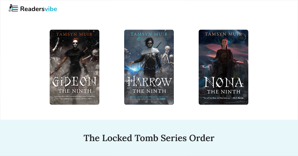 The Locked Tomb Book Series In Order (4 Books)