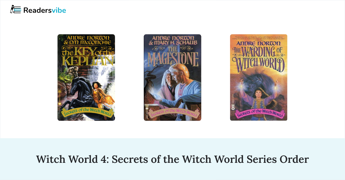 Witch World 4: Secrets of the Witch World Book Series In Order (3 Books)
