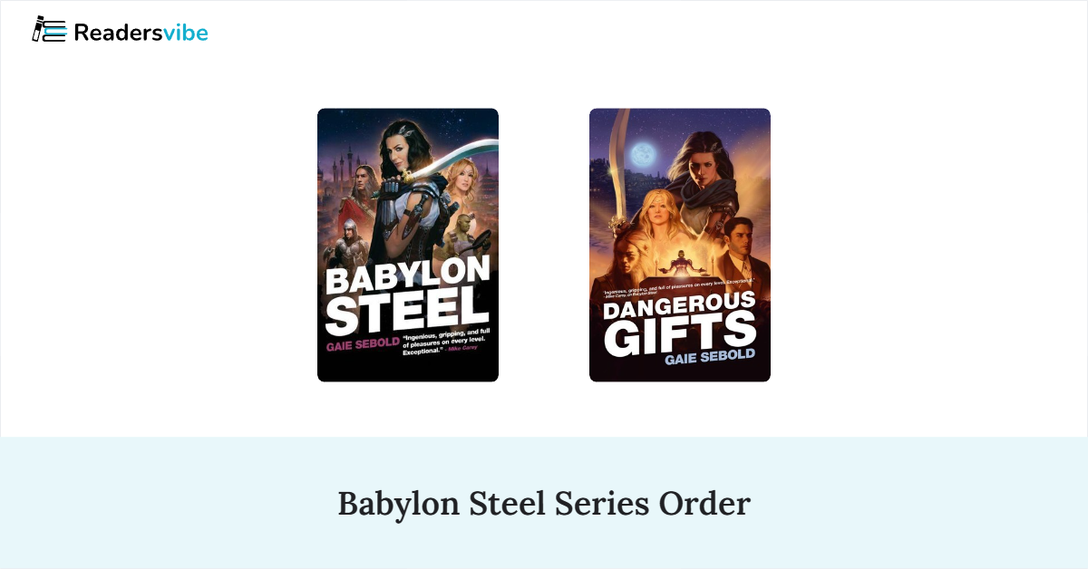 Babylon Steel Book Series In Order (2 Books)