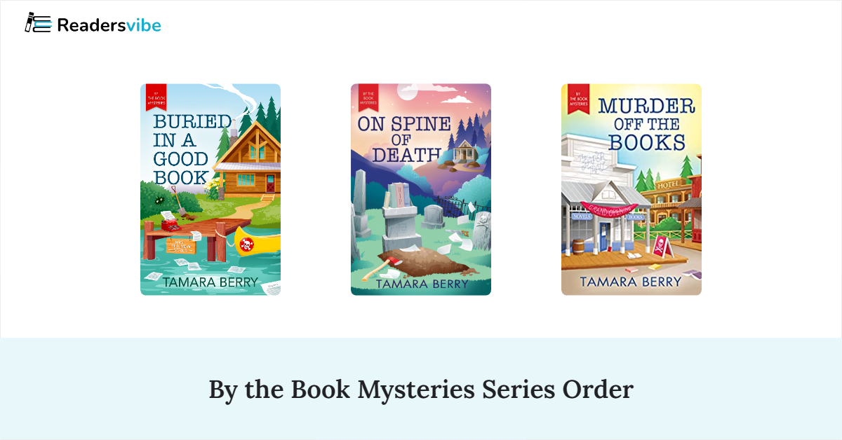 By the Book Mysteries Book Series In Order (3 Books)