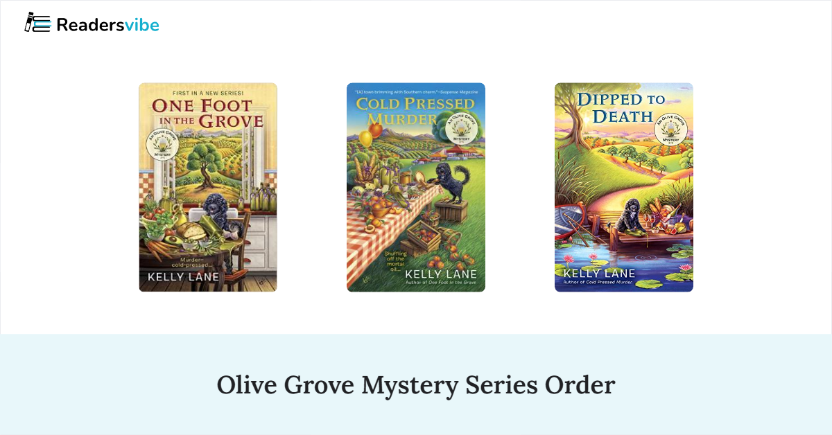 Olive Grove Mystery Book Series In Order (3 Books)