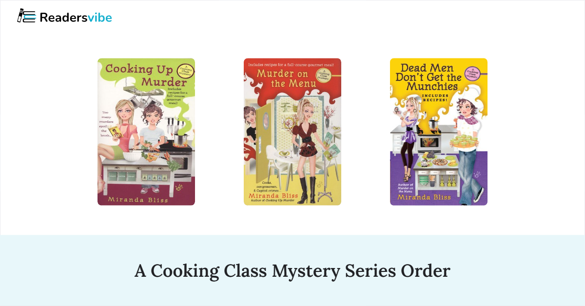 A Cooking Class Mystery Book Series In Order (5 Books)