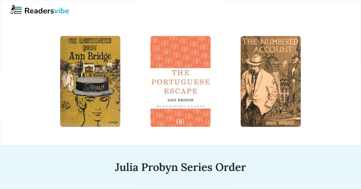 Julia Probyn Book Series In Order (8 Books)