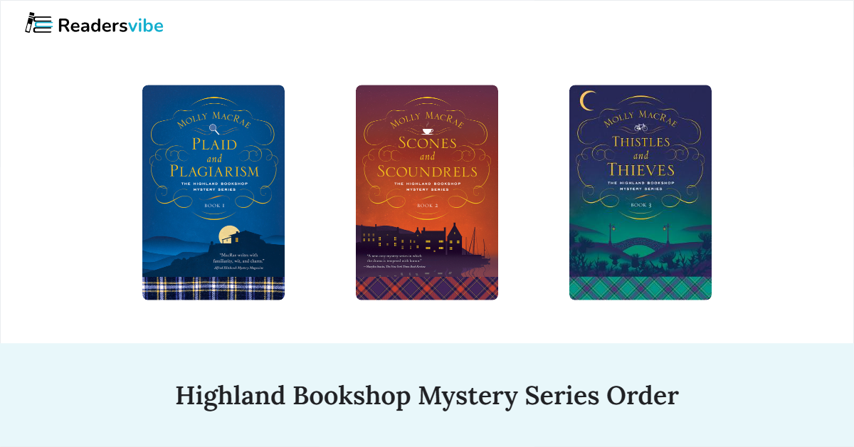 Highland Bookshop Mystery Book Series In Order (5 Books)