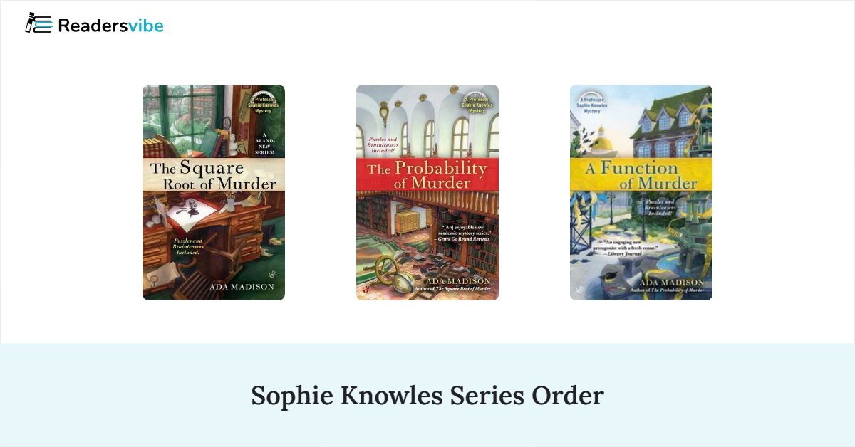 Sophie Knowles Book Series In Order (4 Books)