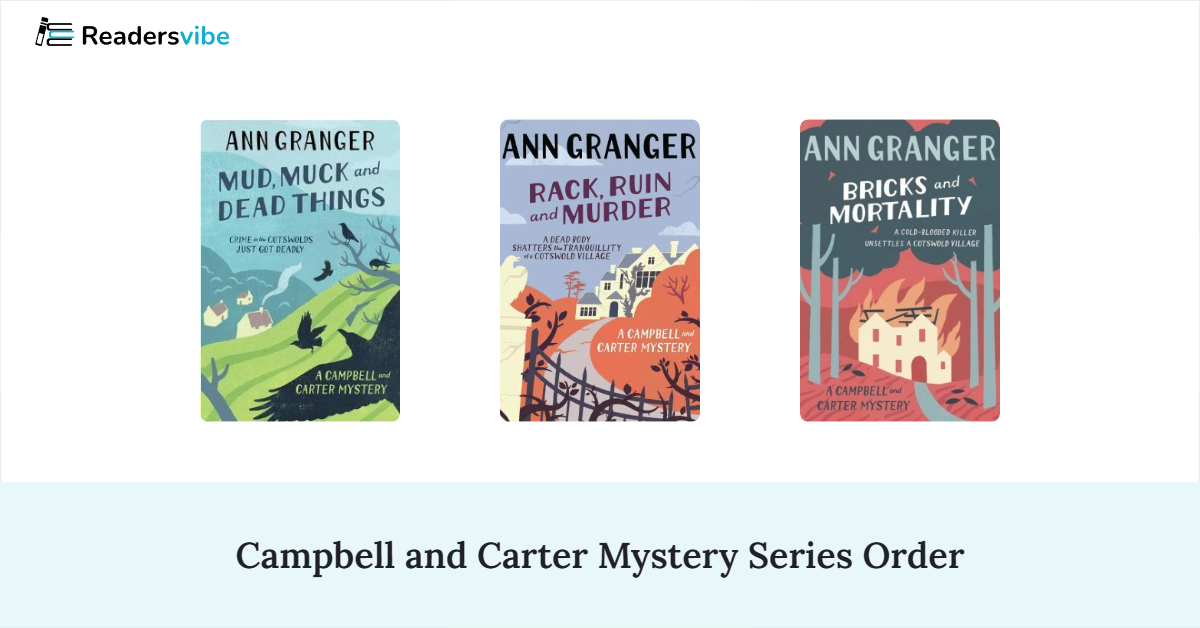 Campbell and Carter Mystery Book Series In Order (7 Books)