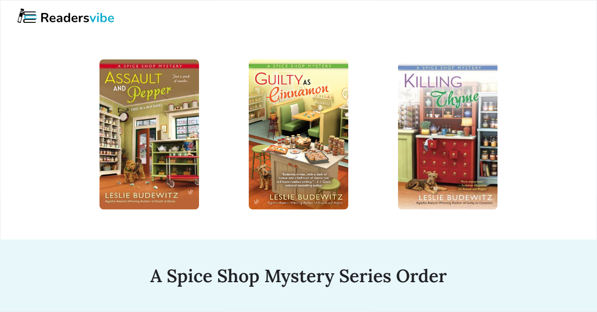 A Spice Shop Mystery Book Series In Order (7 Books)