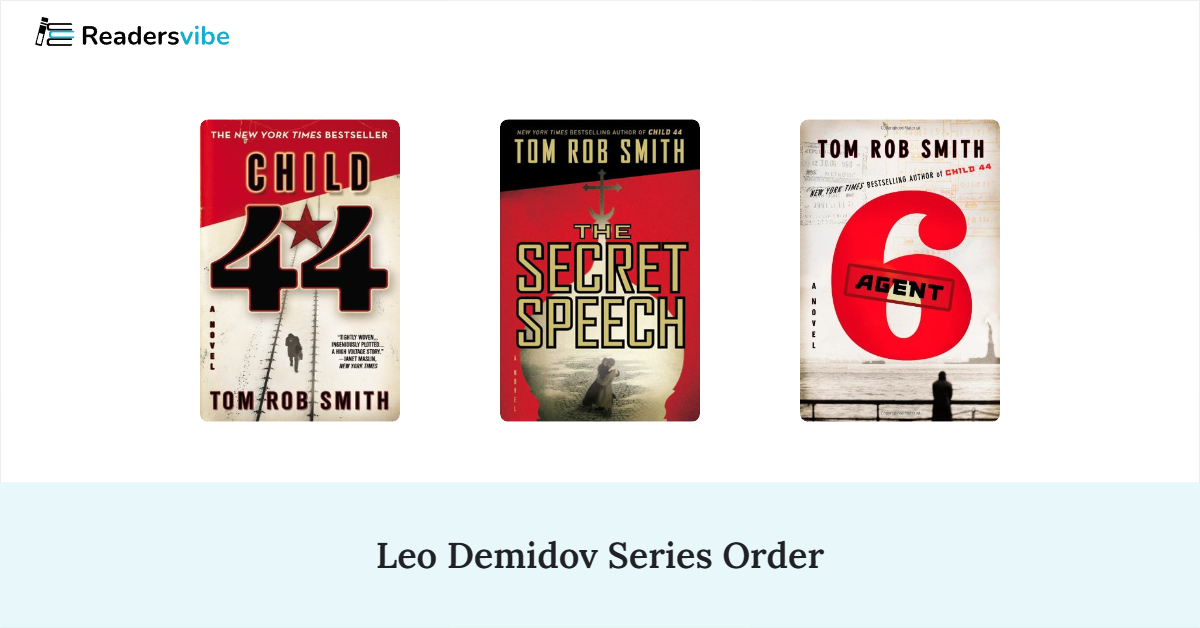 Leo Demidov Book Series In Order (3 Books)