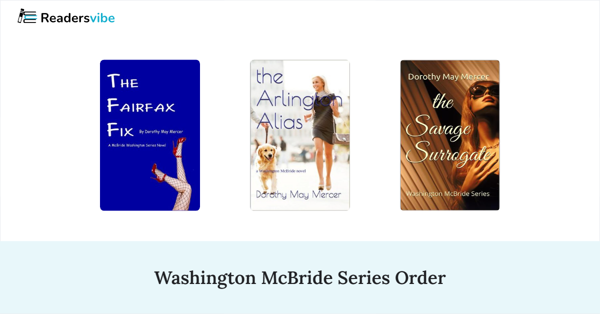 Washington McBride Book Series In Order (3 Books)