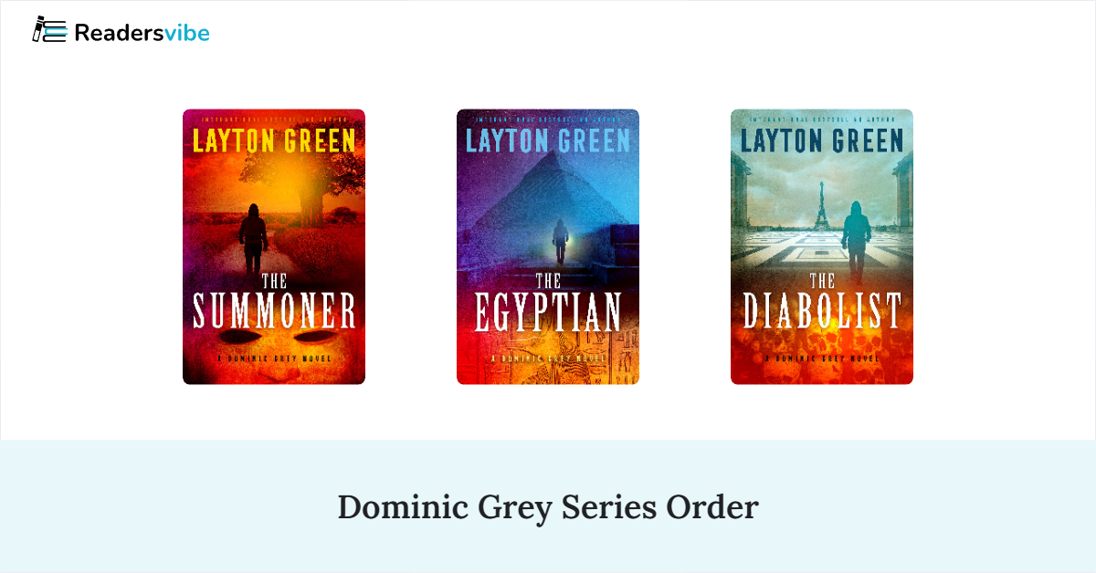 Dominic Grey Book Series In Order (5 Books)