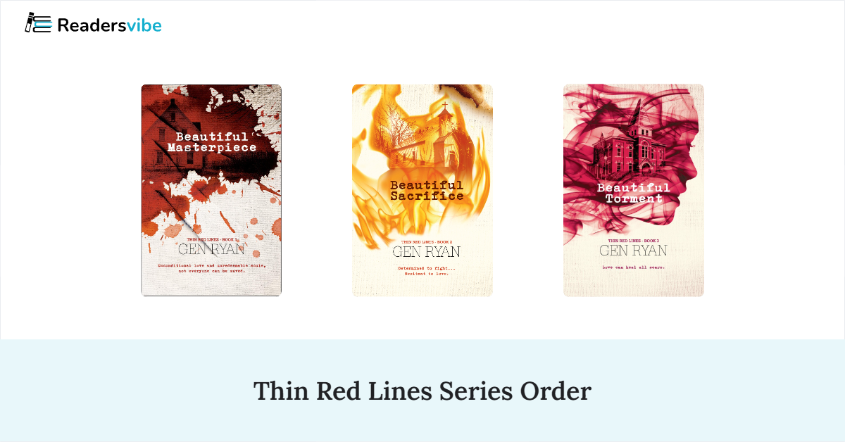Thin Red Lines Book Series In Order (3 Books)