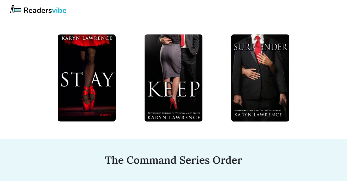 The Command Book Series In Order (3 Books)