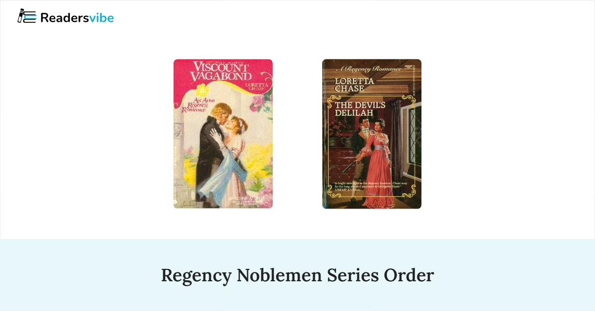 Regency Noblemen Book Series In Order (2 Books)
