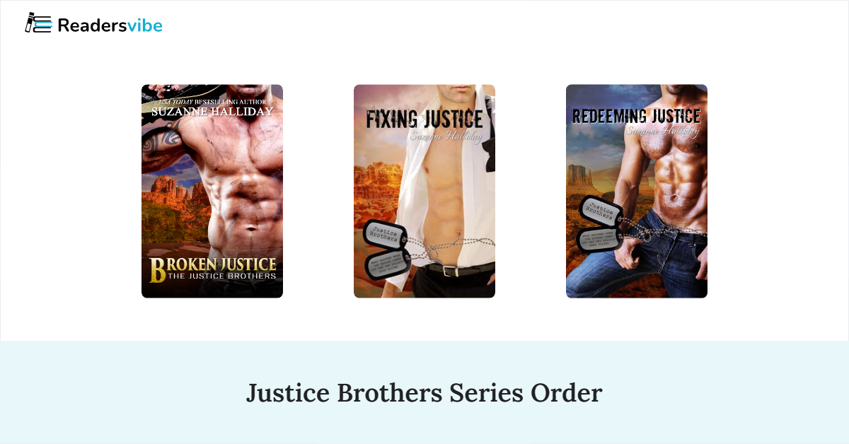 Justice Brothers Book Series In Order (4 Books)