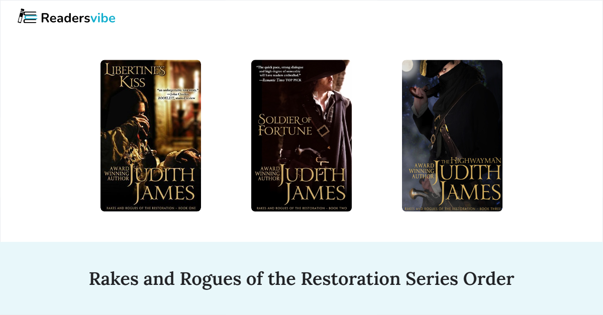 Rakes and Rogues of the Restoration Book Series In Order (3 Books)