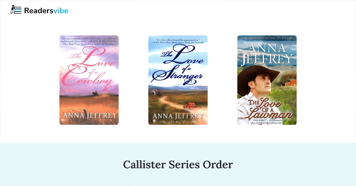 Callister Book Series In Order (3 Books)