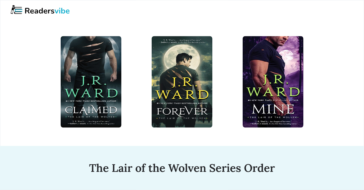 The Lair of the Wolven Book Series In Order (3 Books)