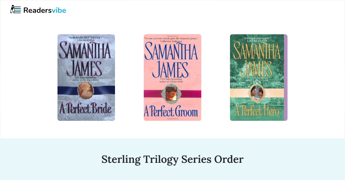 Sterling Trilogy Book Series In Order (3 Books)