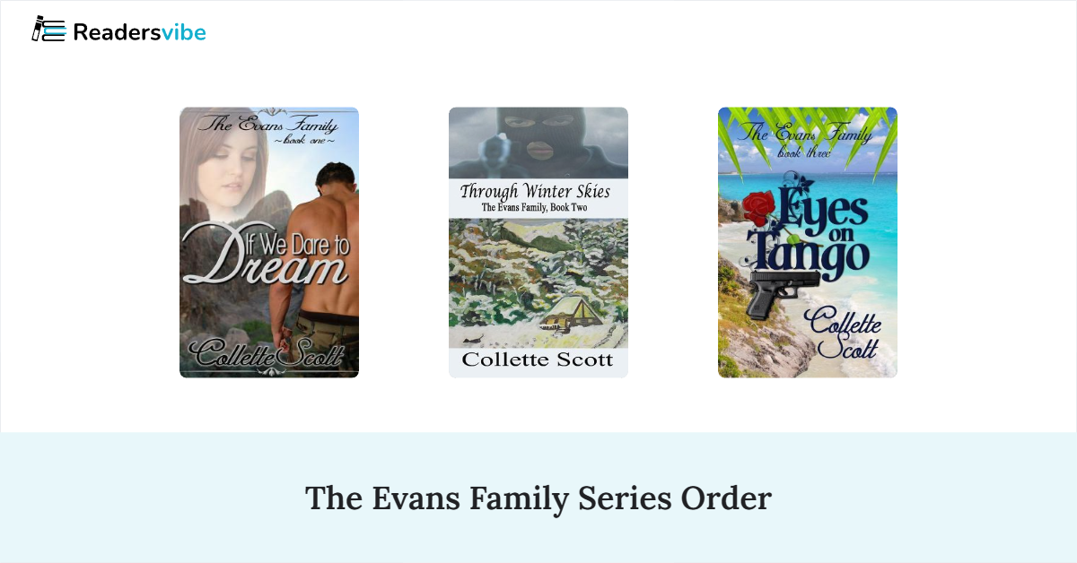 The Evans Family Book Series In Order (7 Books)