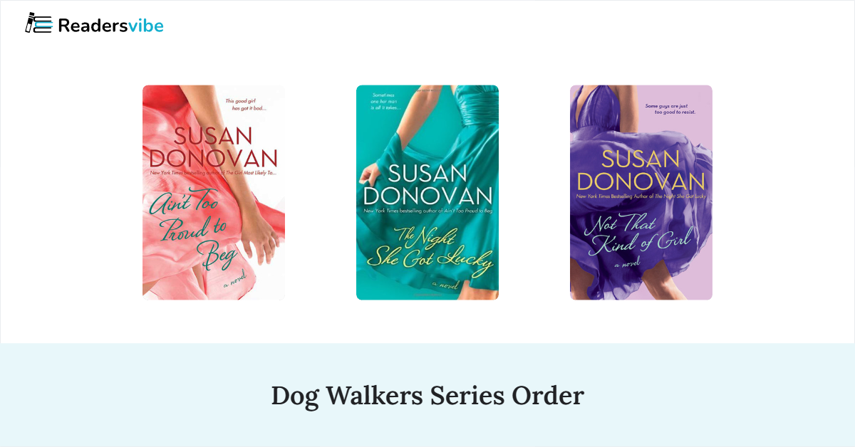 Dog Walkers Book Series In Order (3 Books)