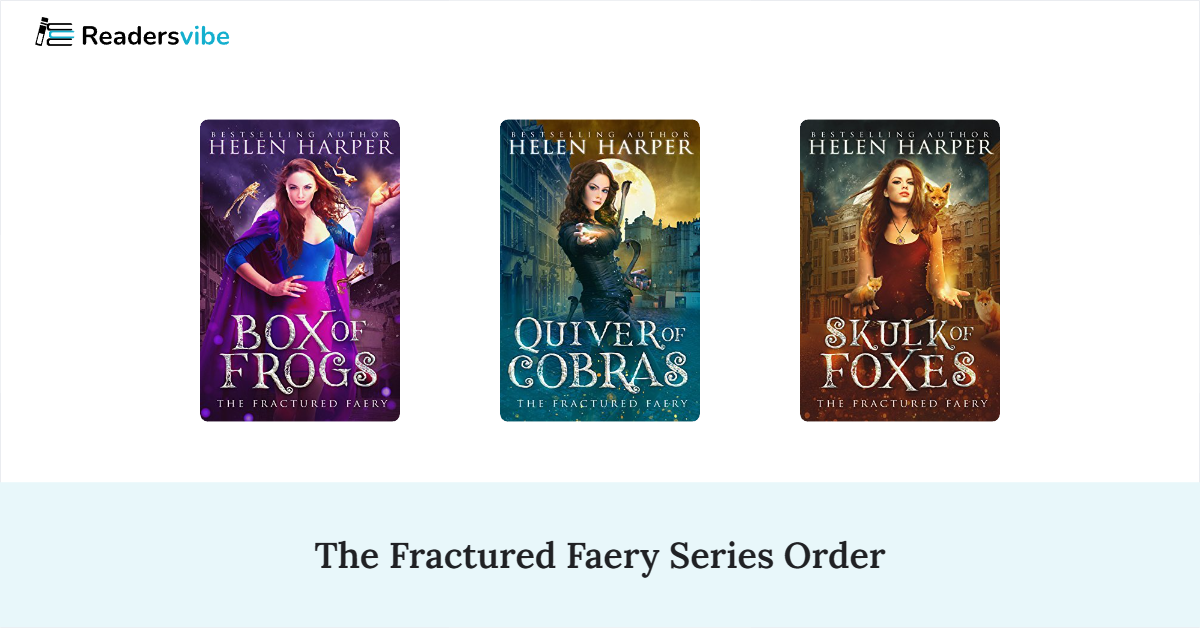 The Fractured Faery Book Series In Order (3 Books)