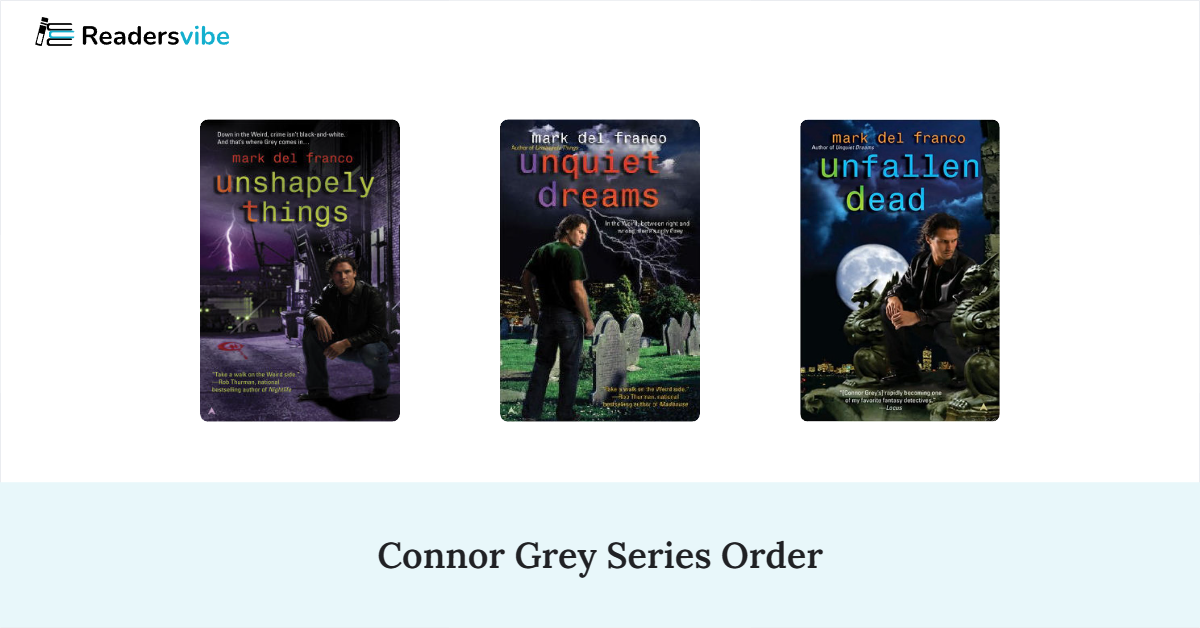 Connor Grey Book Series In Order (6 Books)