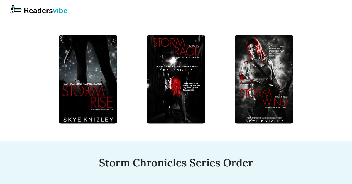 Storm Chronicles Book Series In Order (10 Books)