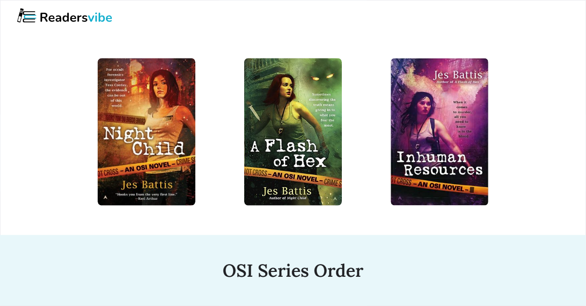 OSI Book Series In Order (5 Books)