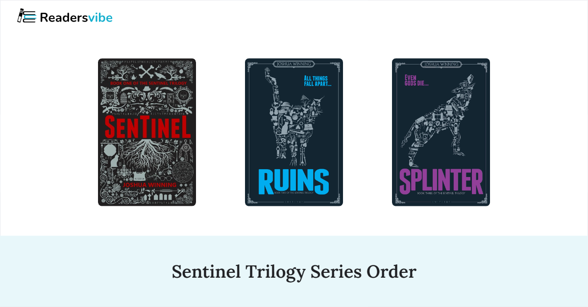 Sentinel Trilogy Book Series In Order (3 Books)