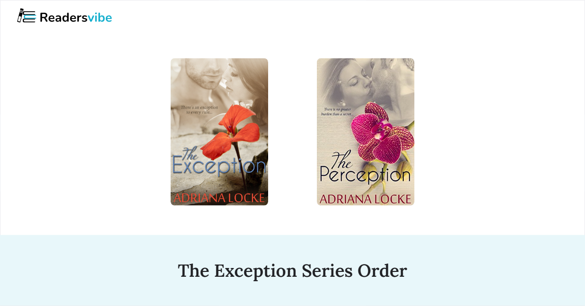 The Exception Book Series In Order (2 Books)