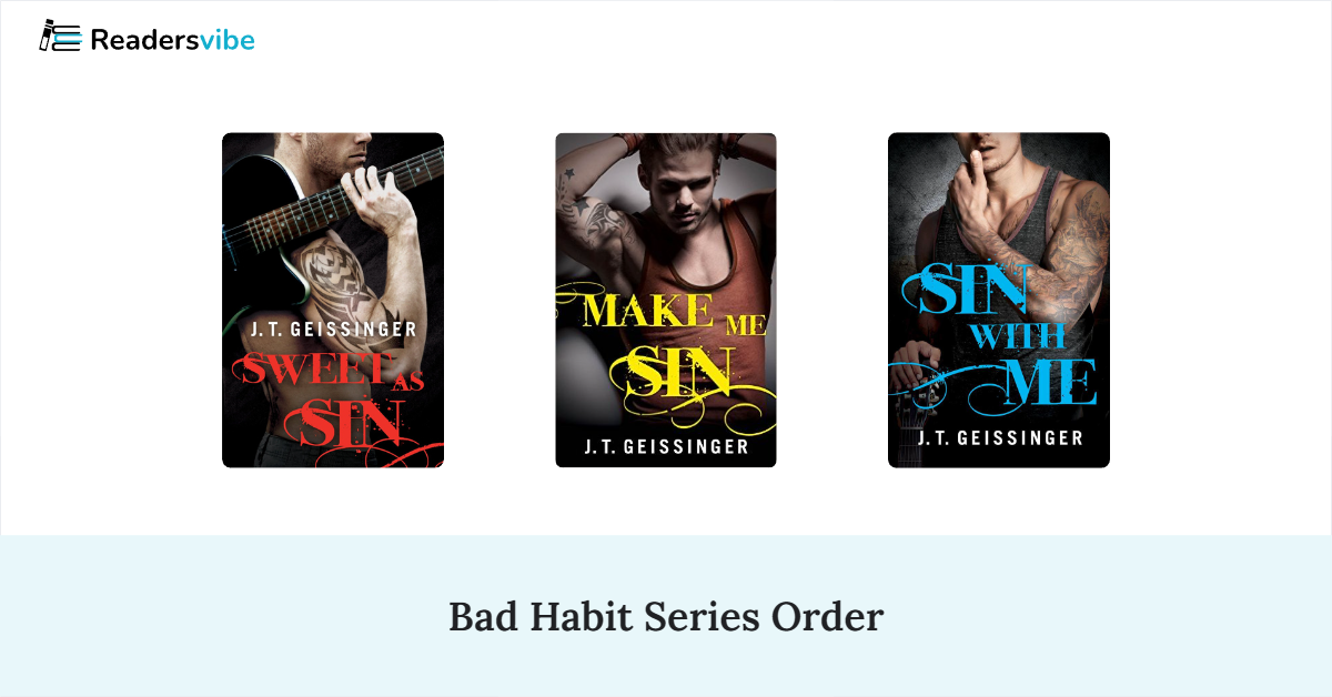 Bad Habit Book Series In Order (3 Books)