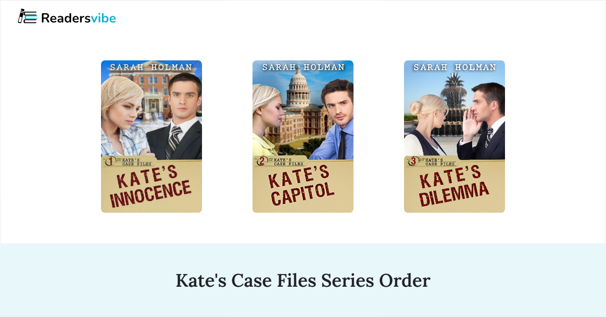 Kate's Case Files Book Series In Order (7 Books)