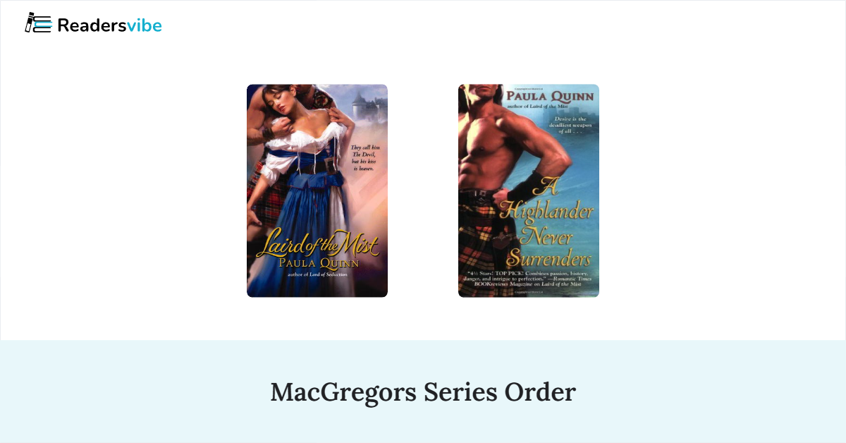 MacGregors Book Series In Order (6 Books)