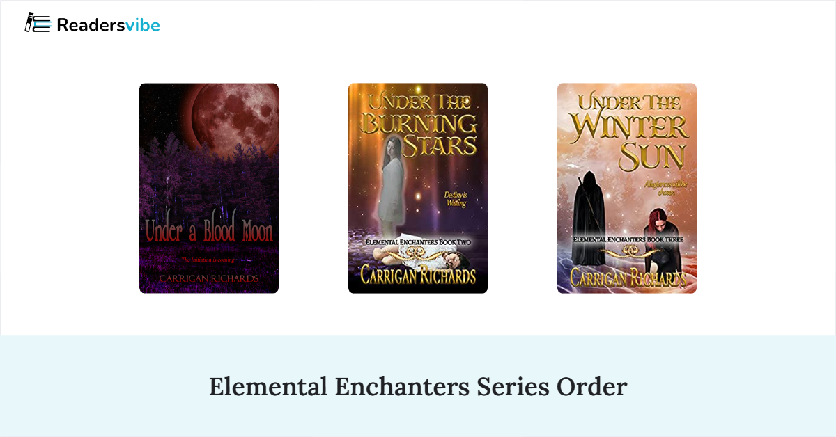 Elemental Enchanters Book Series In Order (4 Books)