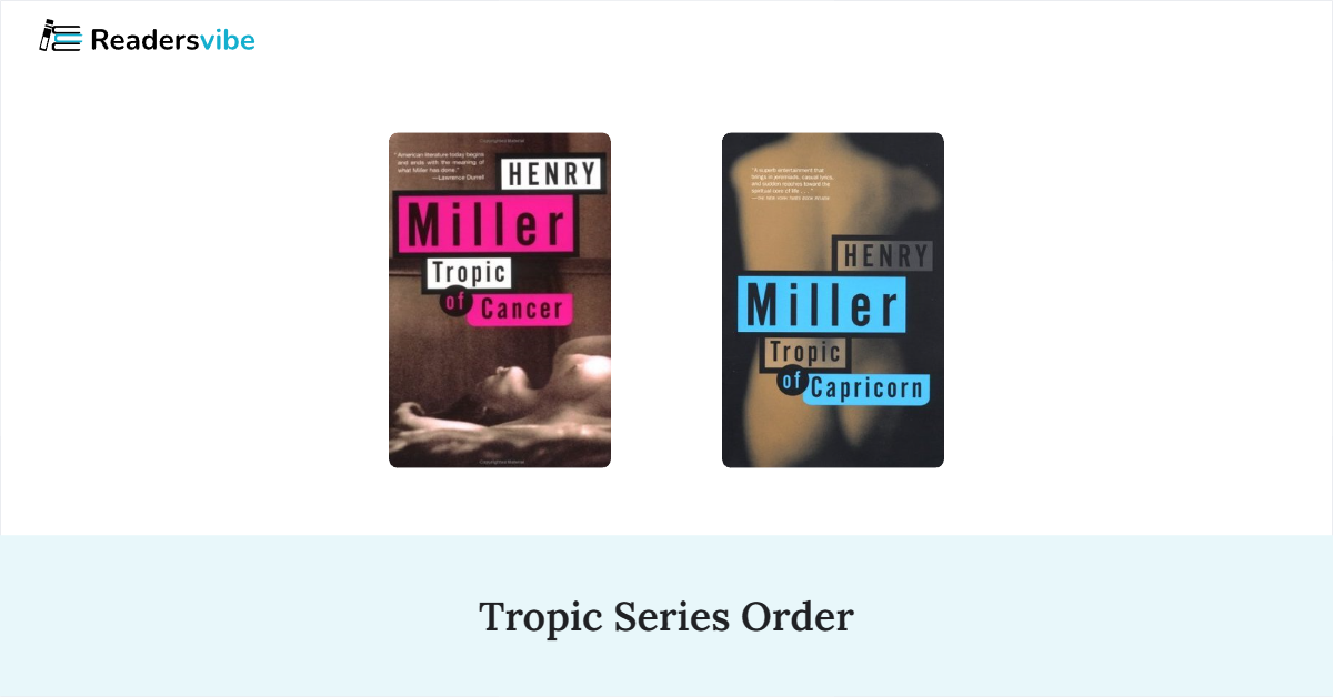 Tropic Book Series In Order (2 Books)