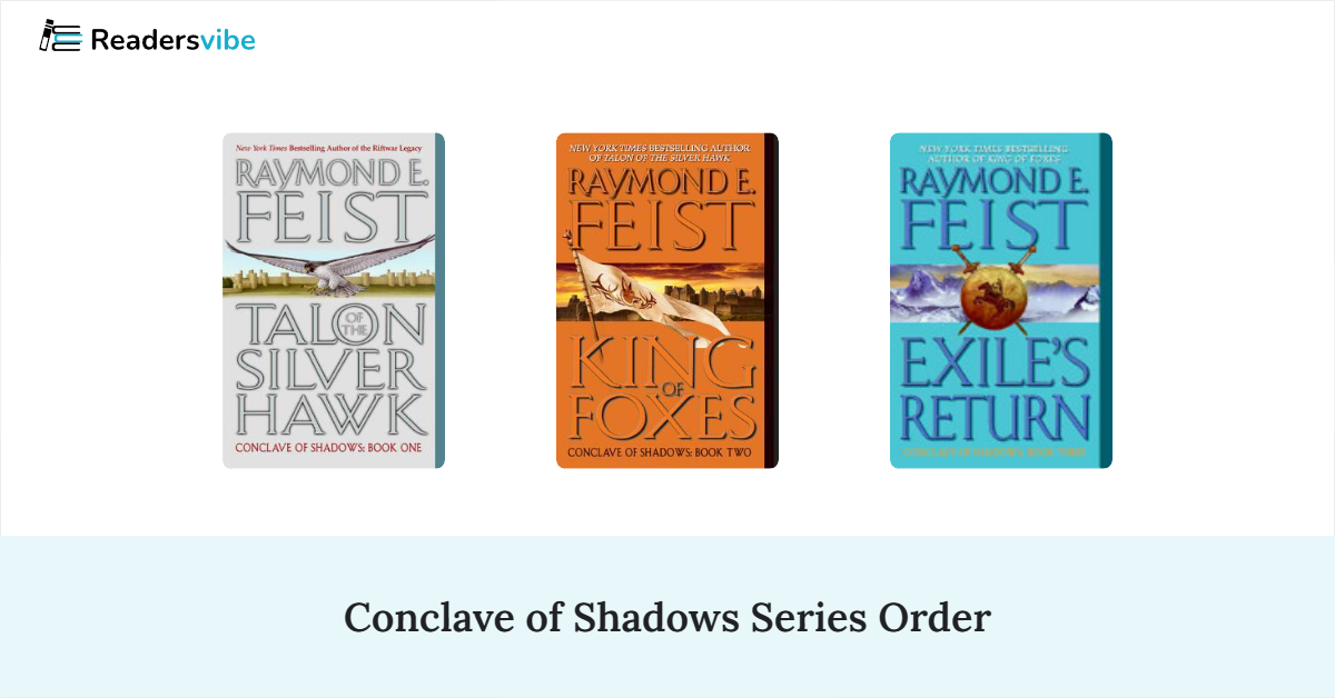 Conclave of Shadows Book Series In Order (3 Books)