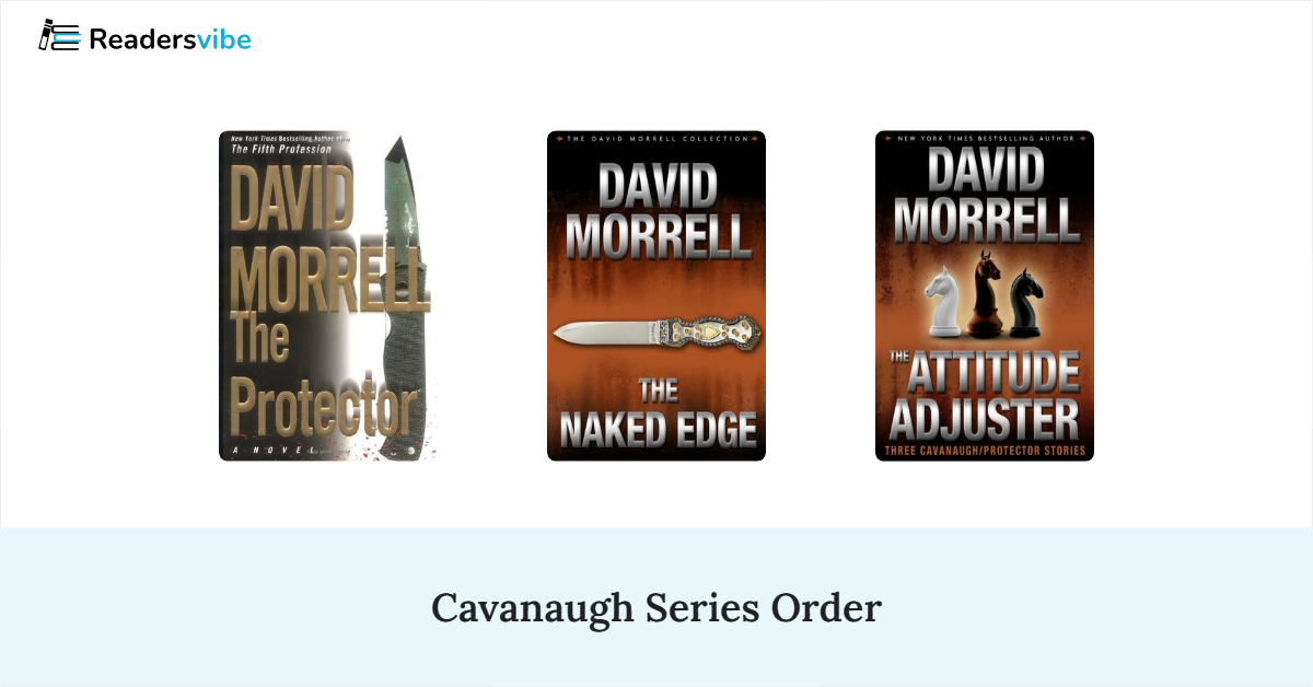 Cavanaugh Book Series In Order (3 Books)